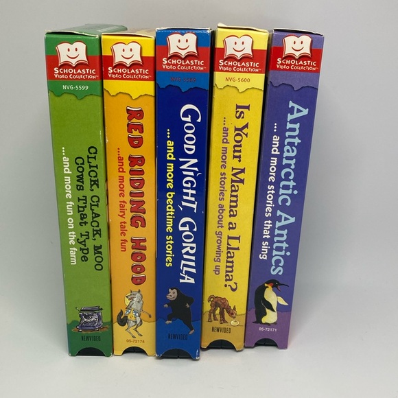 Other | Scholastic Video Collection 5 Vhs 201 | Poshmark